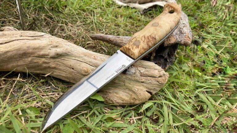 【HELLE】新型ディディガルガル レビュー ヒロシさん愛用ナイフの後期モデル - ぶらりキャンプブログ