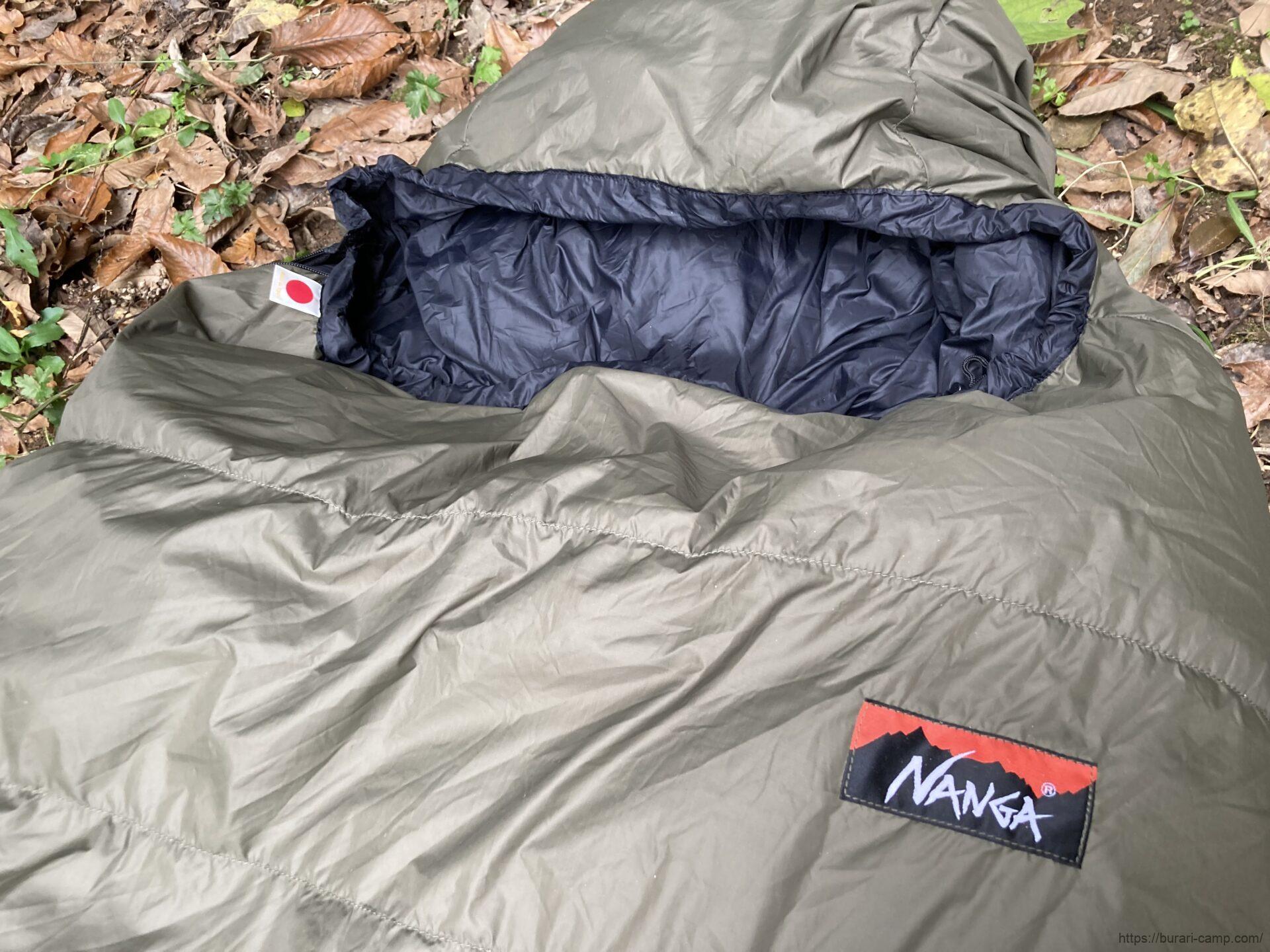 【NANGA】オーロラ600DX 3ten別注モデル レビュー 信頼の暖かさと寝心地、冬に最適なダウンシュラフ - ぶらりキャンプブログ